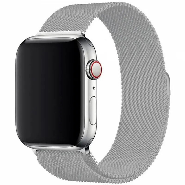 Металлический ремешок для Apple Watch 38/40mm Lovvikan, цвет серая ...