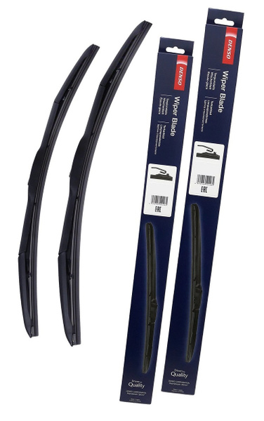 Комплект гибридных щеток стеклоочистителя DENSO DUR6535_KIT, крепление ...