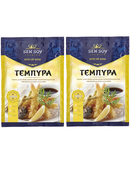 Сенсой ТЕМПУРА Мука панировочная японская Sen Soy Premium 2 штуки по ...