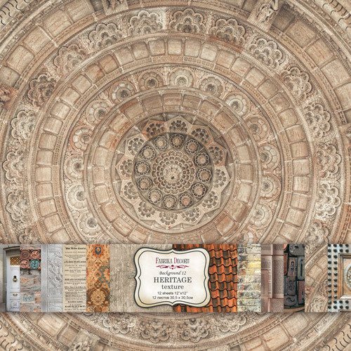 Набор скрапбумаги Heritage Texture - купить с доставкой по выгодным ...