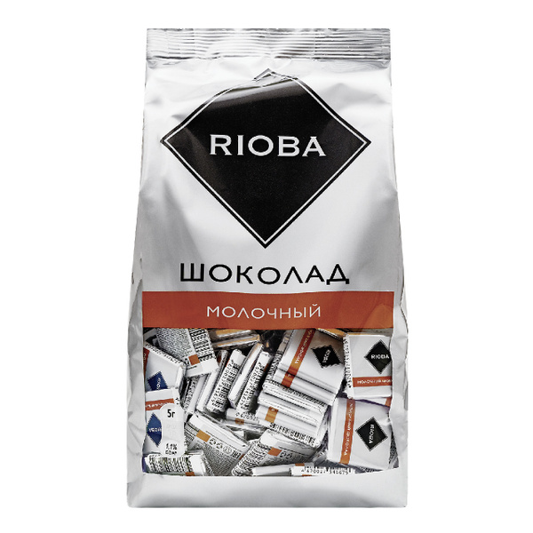 RIOBA Шоколад порционный молочный 32% какао 800г/ Риоба - купить с ...