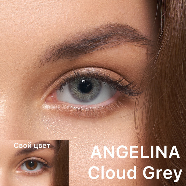 ANGELINA LENS Цветные контактные линзы, 0.00, 8.6, 3 месяца - купить с ...