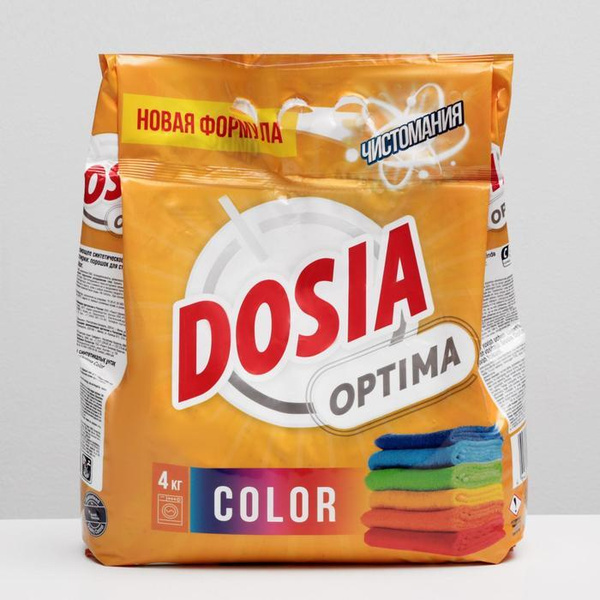 Стиральный порошок Dosia Optima Color, автомат, 4 кг - купить с ...