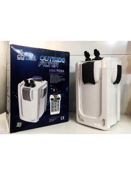 Фильтр внешний HW-703A "SUNSUN", 30W (1400л/ч,акв. до 500л) - купить с доставкой по выгодным ...