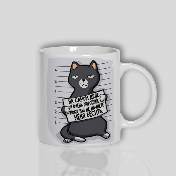 Кружка WONKEY "На самом деле", 330 мл, 1 шт - купить по доступным ценам в интернет-магазине OZON ...