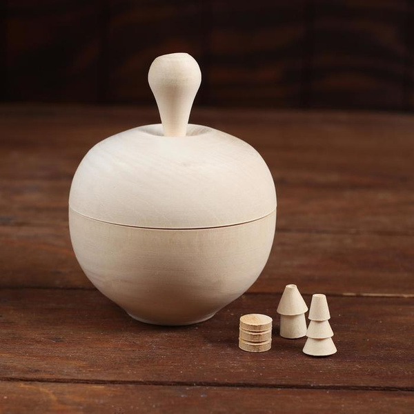 Бирюльки в яблоке, под роспись / 5402539 - купить с доставкой по ...