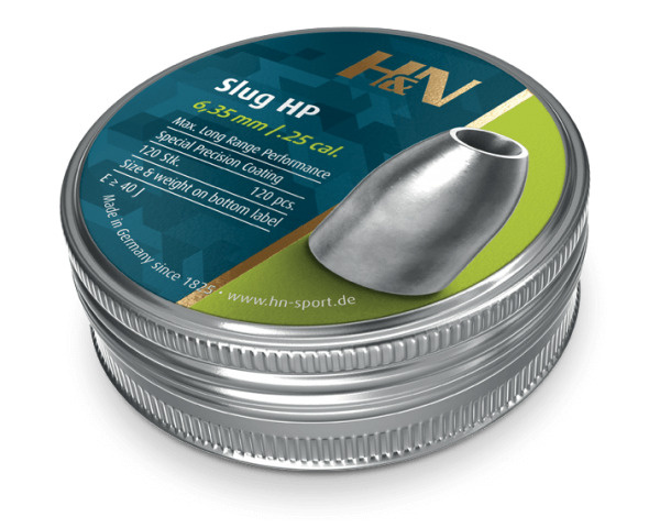H&N Sport Пули для пневматики Пули H&N Slug HP 28 gr кал. 6,36 мм. 1,81 ...