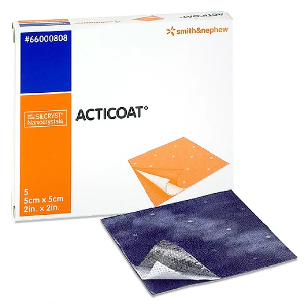 Acticoat / Актикоат - абсорбирующая антимикробная повязка с серебром ...