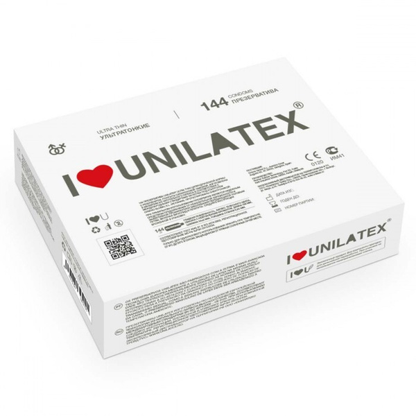 Ультратонкие презервативы Unilatex Ultrathin 1 блок (144 шт) - купить с ...