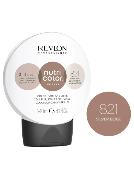 REVLON PROFESSIONAL Прямой краситель NUTRI COLOR FILTERS для ...