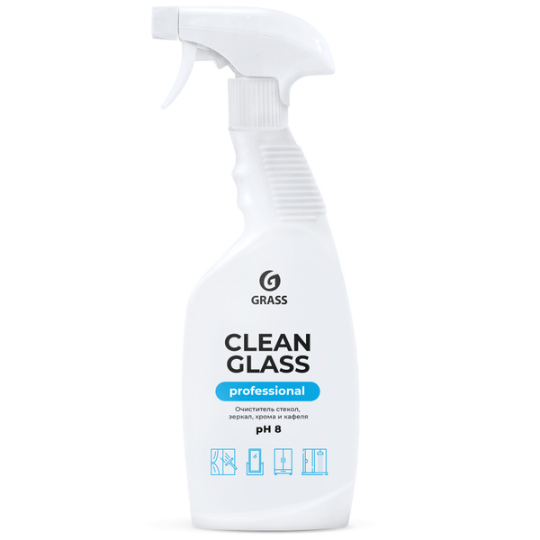 Очиститель стекол, зеркал, пластика, хрома Clean Glass Professional 600 ...