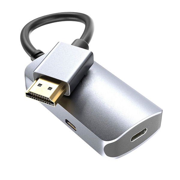 Переходник папа на USB C мама совместимый с HDMI на тип C 4K 60 Гц ...