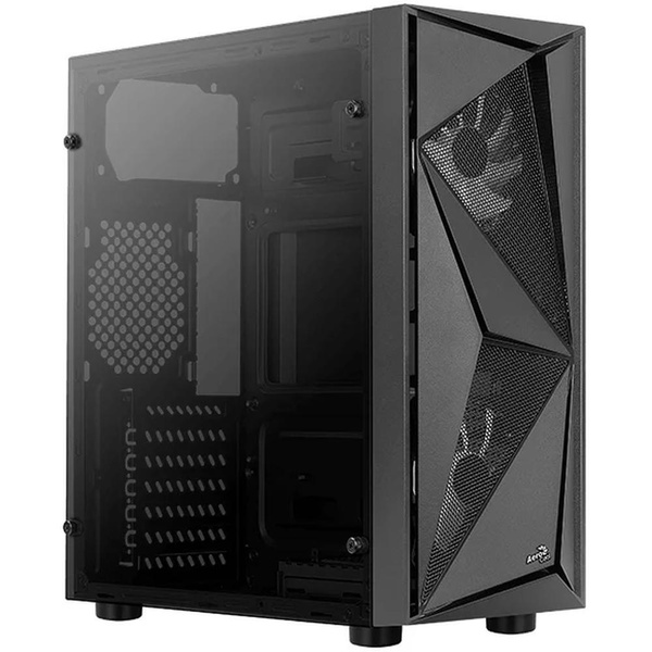 Корпус ATX Miditower AeroCool Glider Cosmo-G-BK-v1 Black - купить с ...