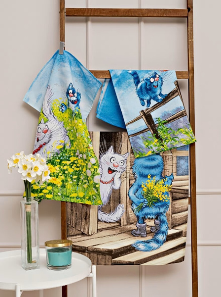 Полотенце кухонное MASO home 50x60, 3шт - купить по выгодной цене в ...