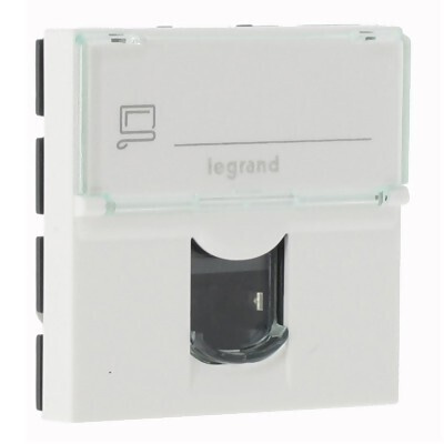 LEGRAND 76554 Модуль розетки компьютерной RJ-45, кат. 5e, UTP, 2М ...