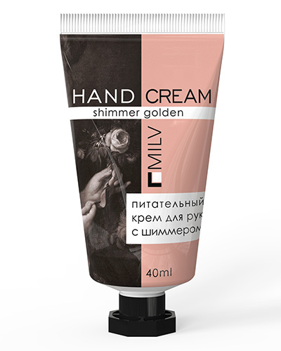 Milv Крем для рук Golden питательный, Ледяные цветы с живицей и ...