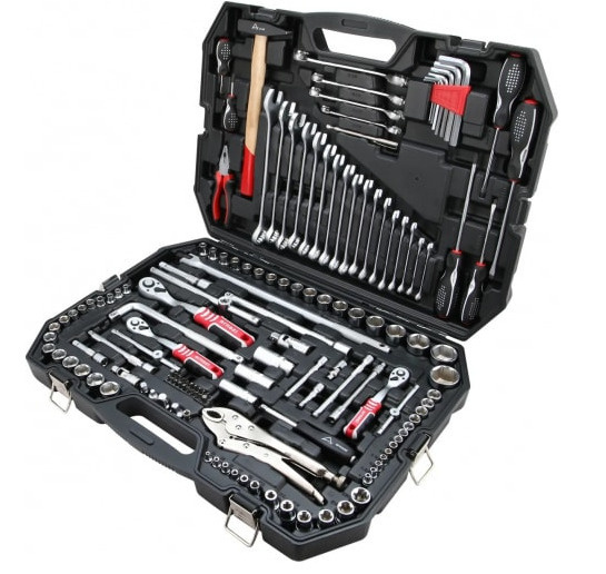 Набор инструментов 147 пр. 1/4DR, 1/2DR, 3/8DR ARNEZI R0900147 - купить с доставкой по выгодным ...