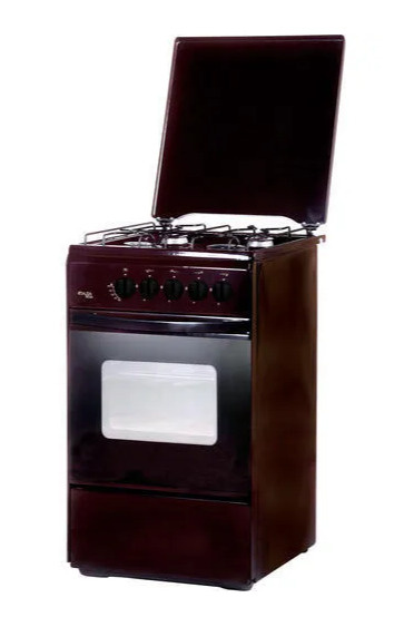 Газовая плита ЛАДА NOVA RG 24044 B, коричневая - купить по выгодной ...