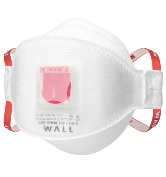 Wall Респиратор медицинский Респиратор медицинский WALL AIR 99HK FFP3 NR D , полумаска ...