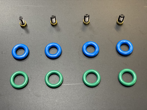 Комплект колечек топливной форсунки на 4 штуки Hyundai/Kia Hyundai/Kia ...