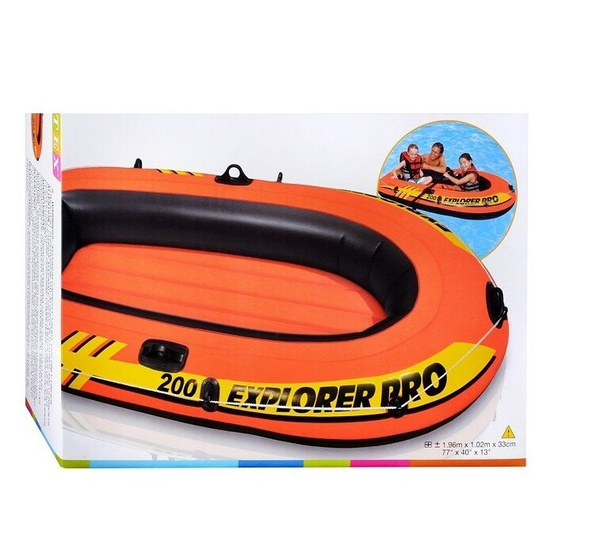 Лодка Explorer Pro 200 (до 120кг) 196х102х33см, 58356NP - купить по ...