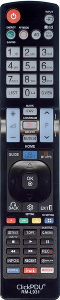Пульт ДУ ClickPDU RM-L931 - купить по выгодной цене в интернет-магазине OZON (202575932)