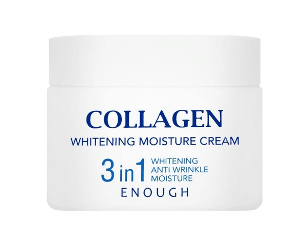 Enough, Collagen 3in1 Cream, Осветляющий крем для лица с коллагеном, 50 ...