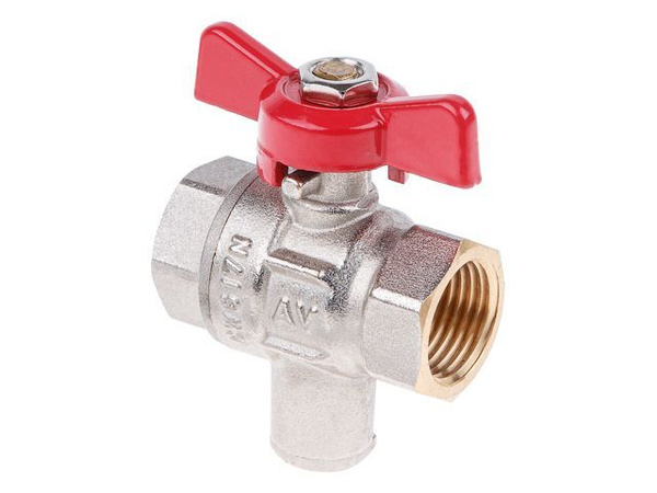 Кран шаровый 1/2 PN40 под манометр AV ENGINEERING (AVE097001) - купить ...