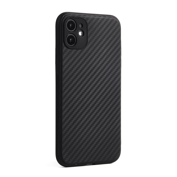 чехол на айфон 11, iphone 11 чехол с защитой камеры черный под карбон ...