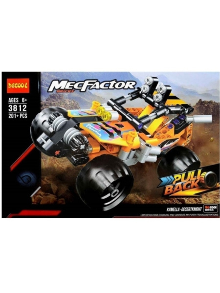 Конструктор Technic Decool - Машина багги с инерционным механизмом 3812 201 деталь - купить с ...