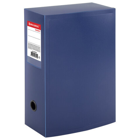 Короб архивный Brauberg Energy A4 100 мм (на 900 л) пластик, разборный ...