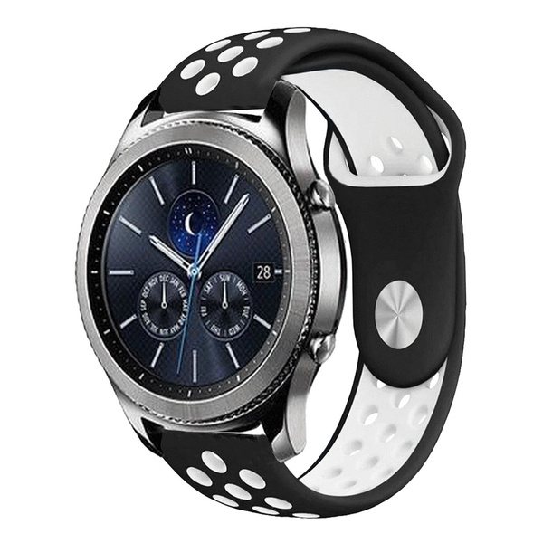 Двухцветный перфорированный ремешок для Samsung Gear S3/Galaxy Watch ...