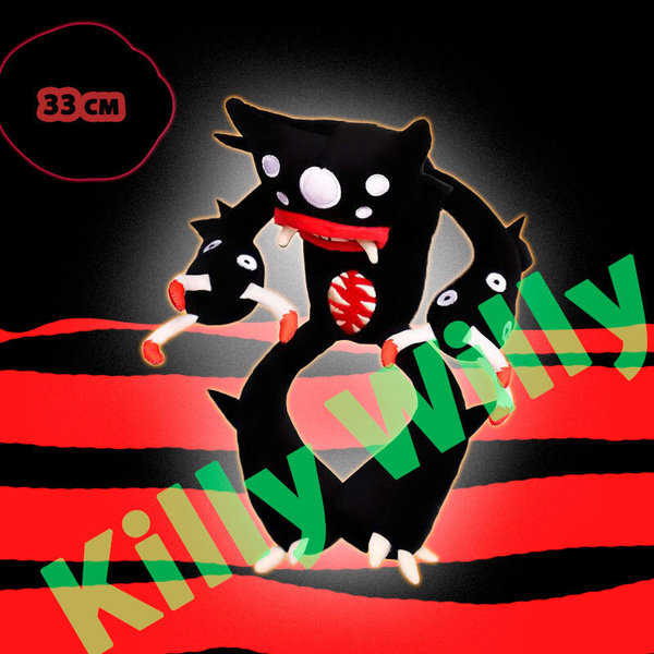 Кили Вили, Килли Вилли, Killy Willy, мягкая игрушка 33 см черный ...