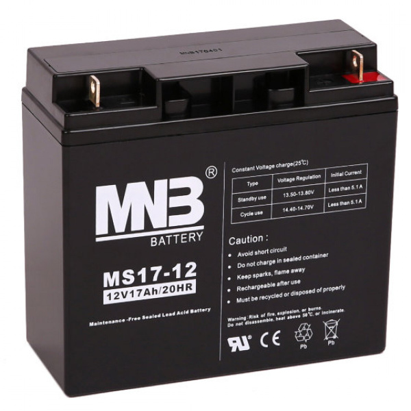 Батарея для ИБП MNB BATTERY MNB MS17-12 купить по выгодной цене в ...
