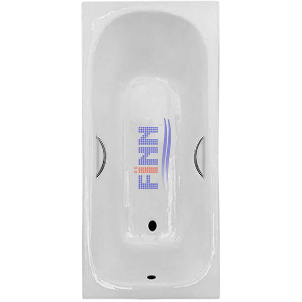 Чугунная ванна Finn Standard 160x70 с отверстиями под ручки - купить по ...