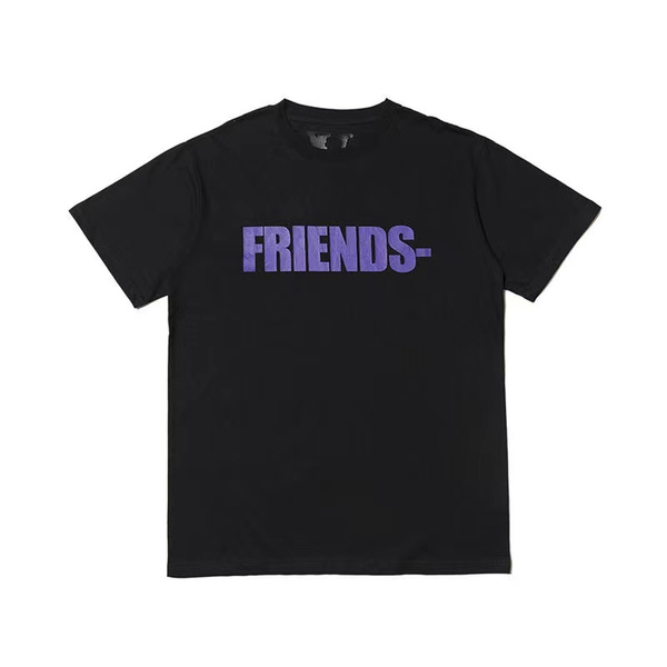 Футболка VLONE, размер 52, цвет черный, фиолетовый - купить по выгодной ...