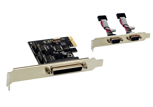 Exegate EX281226RUS Контроллер EXE-303 PCI-E, 2*COM port + 1*LPT (OEM ...