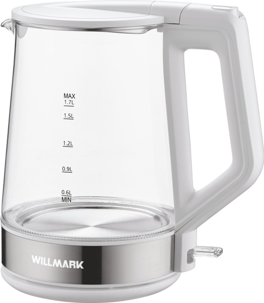Купить электрический чайник WILLMARK WEK-1736G, Пластик/стекло по низкой цене: отзывы, фото ...