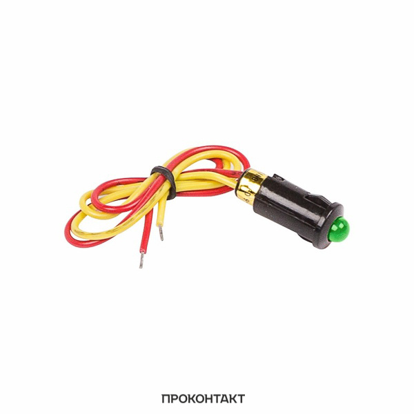 2 штук Светодиод в корпусе 8 12V зеленый - купить с доставкой по ...