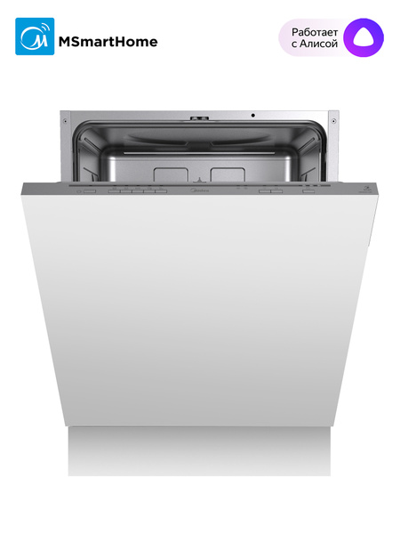 Встраиваемая посудомоечная машина Midea MID60S100i, серый купить по ...