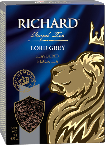 Чай Richard Lord Grey черный листовой с добавками, 180г - купить с ...