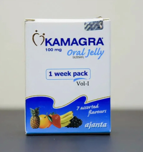 Камагра гель для потенции, Kamagra Oral Jelly 7 пакетиков (100 мг ...
