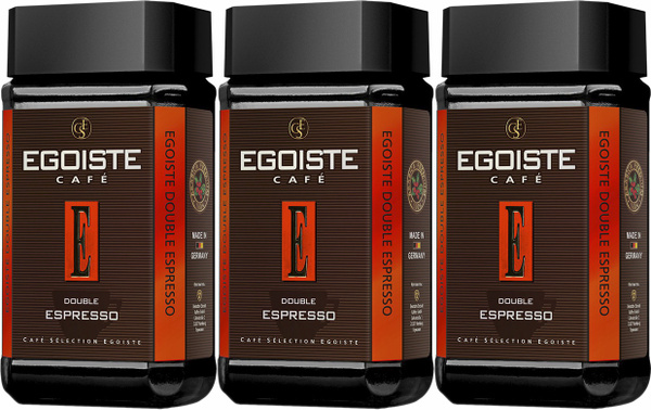 Кофе растворимый Egoiste Double Espresso сублимированный 100 г ...