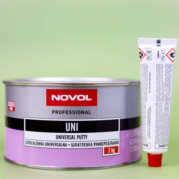 Автошпатлевка Novol по низкой цене с доставкой в интернет-магазине OZON (574613594)