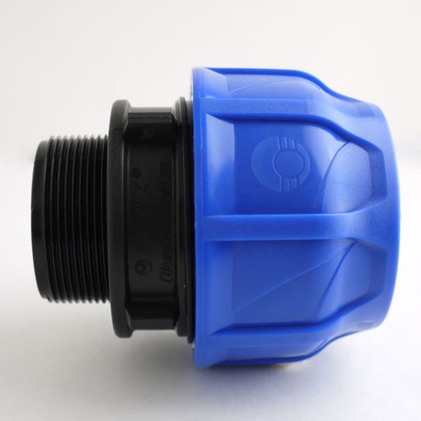 Муфта ПНД VALFEX 63 - 2" цанга / наружная резьба PN16, 6546748-46854 - купить по выгодной цене в ...