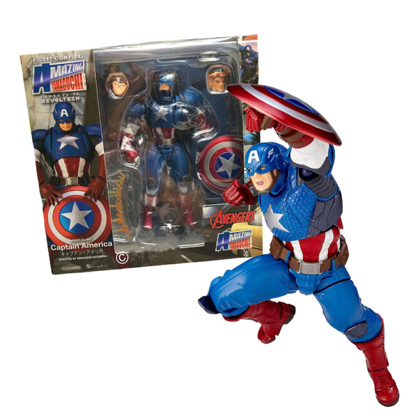 Фигурка Марвел Супер герой Captain America Капитан Америка / 17 см ...