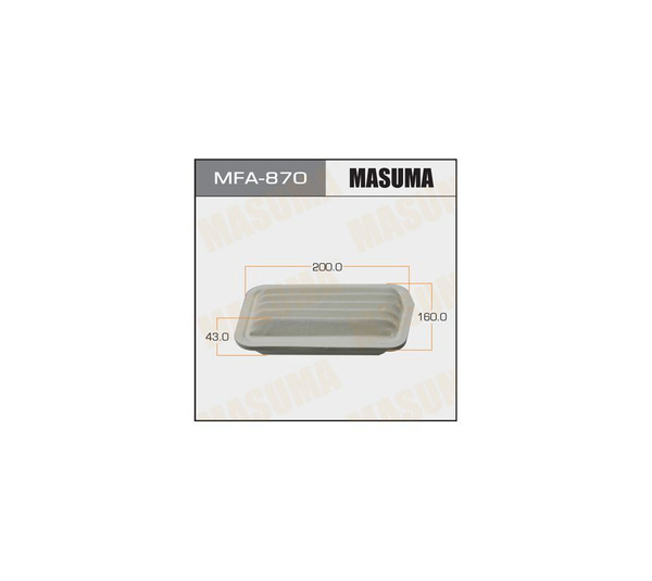 Фильтр Воздушный (Mfa-870) Masuma Masuma арт. MFA-870 купить на OZON по низкой цене (1723393678)