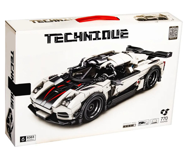 Конструктор Technica "Спорткар Koenigsegg" 770 деталей / Совместим с ...