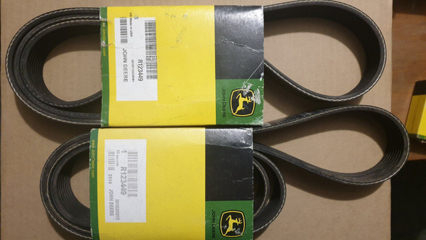 R123449 оригинал John Deere. VBelt. Ремень клиновой. - John Deere арт ...