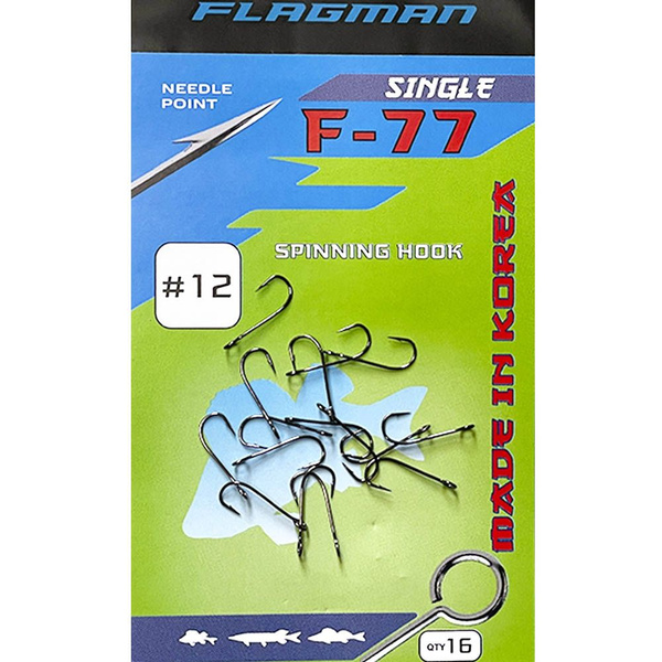 Flagman Крючок рыболовный - купить с доставкой по выгодным ценам в интернет-магазине OZON ...